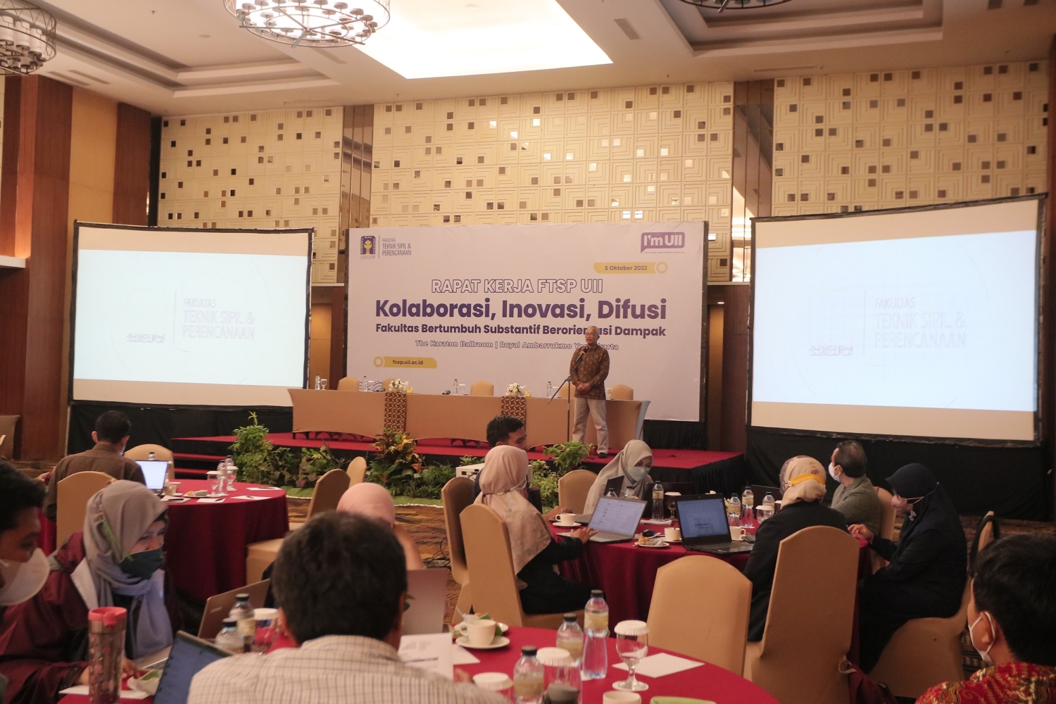 FTSP UII Gelar Rapat Kerja Tahun 2022 - Fakultas Teknik Sipil dan ...
